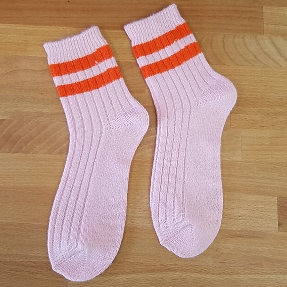 Hansel From Basel | Accessories | Pink Rugby Socks | Poshmark